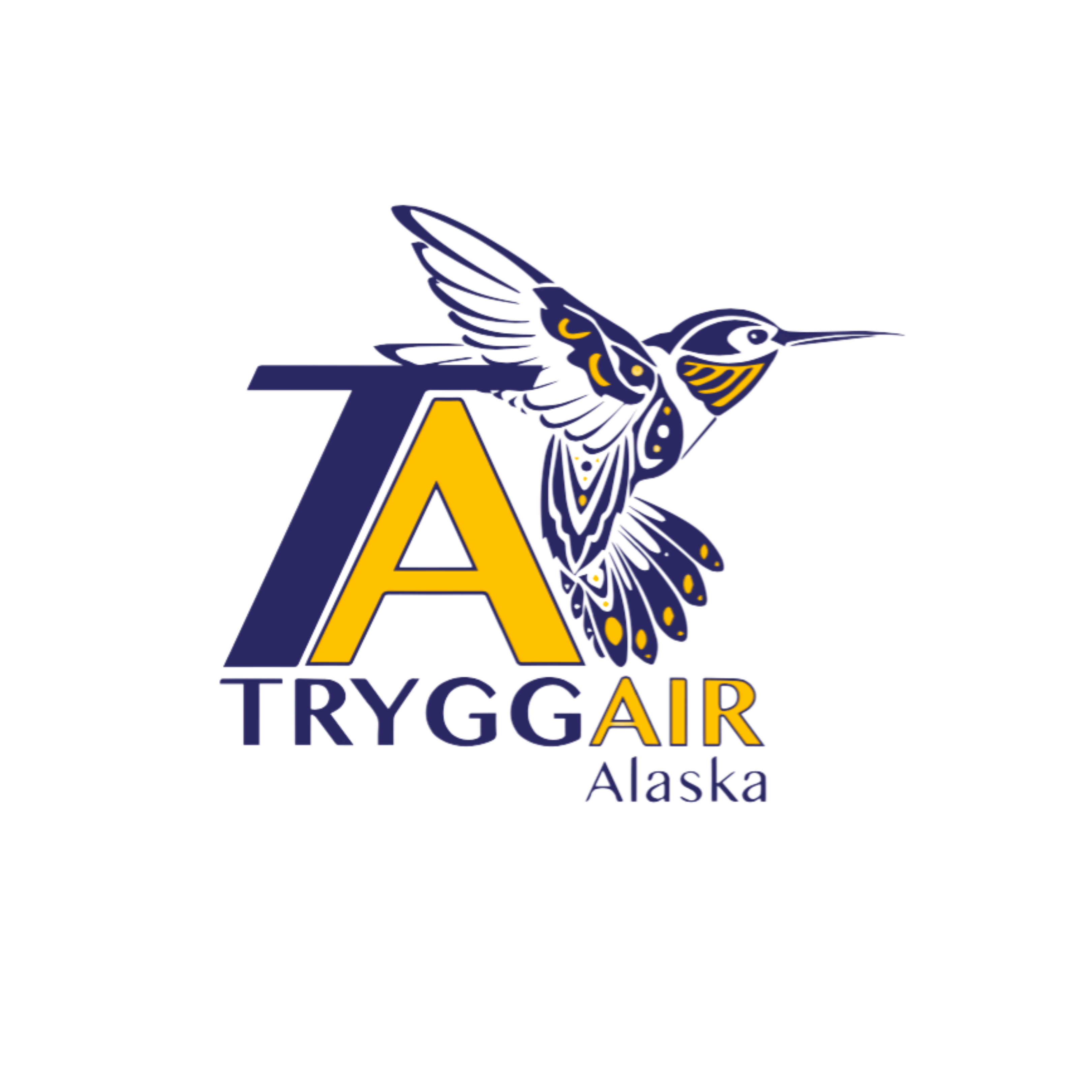 Trygg Air Logo - Transparent Background ⋆ Anchorage-King Salmon Air Taxi